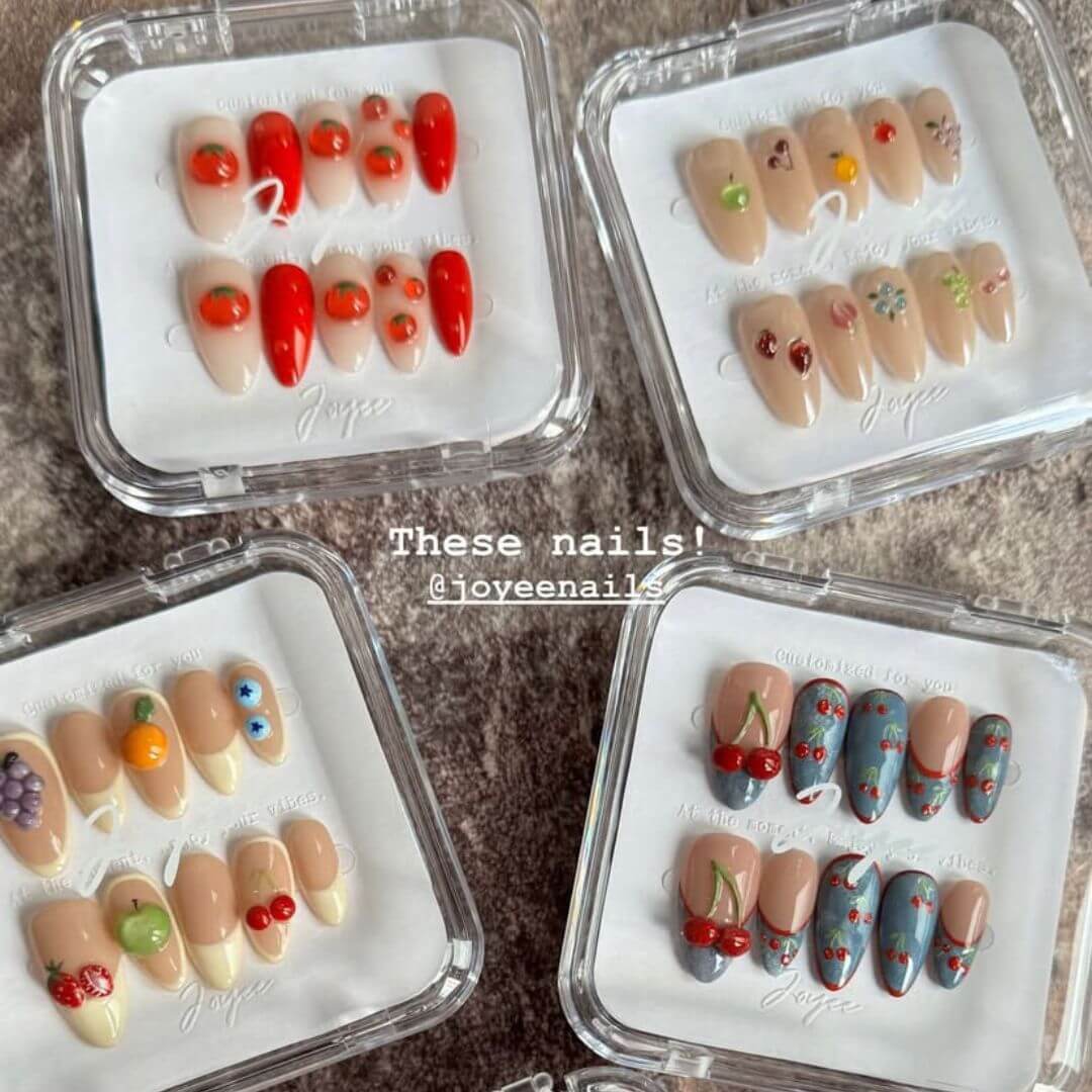 Custom Press on Nails | Made-to-Measure Sizes & Bespoke Designs ...